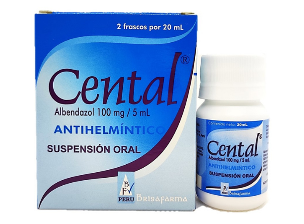 CENTAL 20ML SUSPENSION (CONSERVACION)