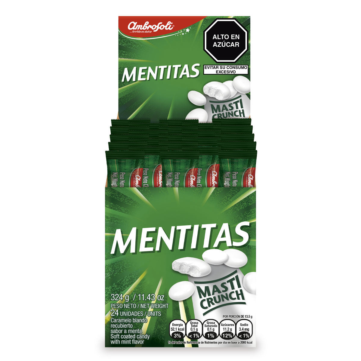 MENTITA MASTICRUNCH 24x13.5 GR