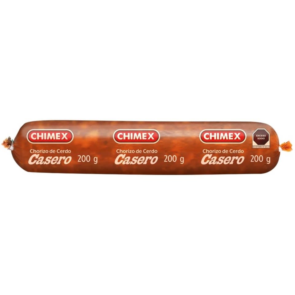 Chorizo Cerdo Casero Chimex 200Grs