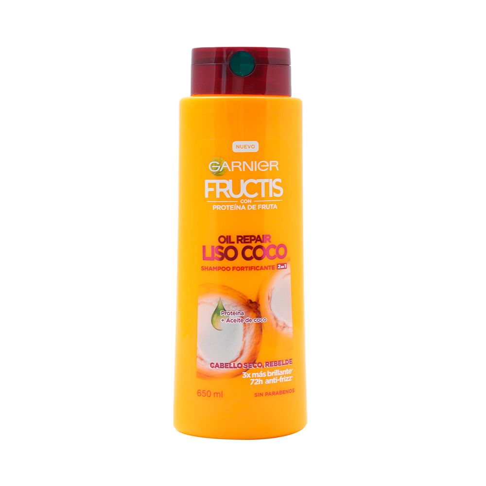 Shampoo 2en1 Fructis Liso Coco