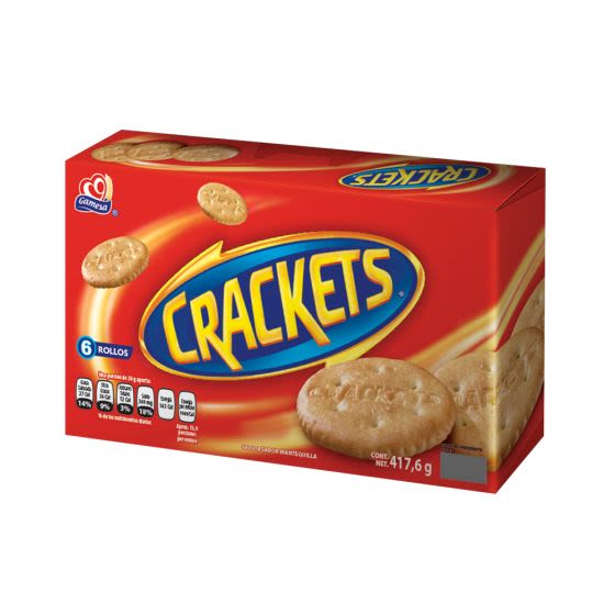 Galletas Crackets 348 Gr Gamesa