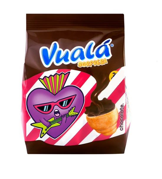 Vuala Relleno De Chocolate