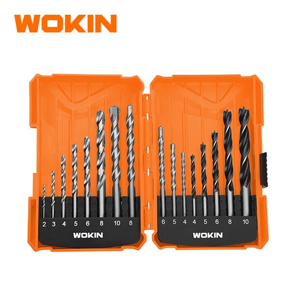 Set Brocas, 16 Piezas Wokin