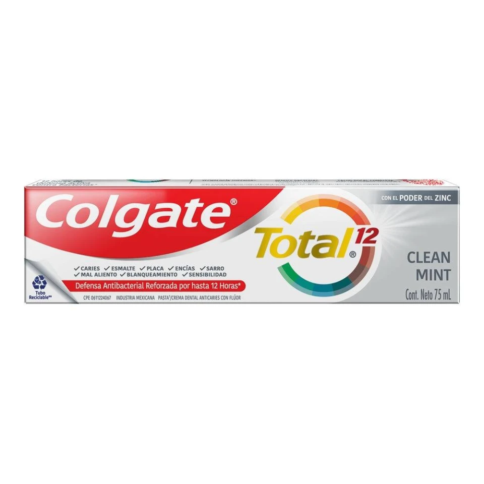 Pasta Dental Colgate Total Clean Mint 75 Ml