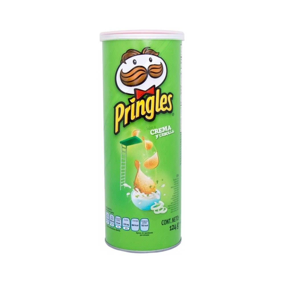 Papas Pringles Crema Y Especies 124 Gr