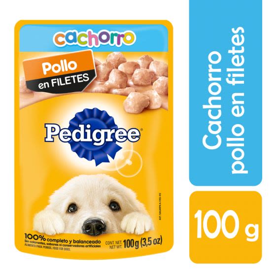 Alimento Pedigree Puppy Pollo Pouch 100 Gr