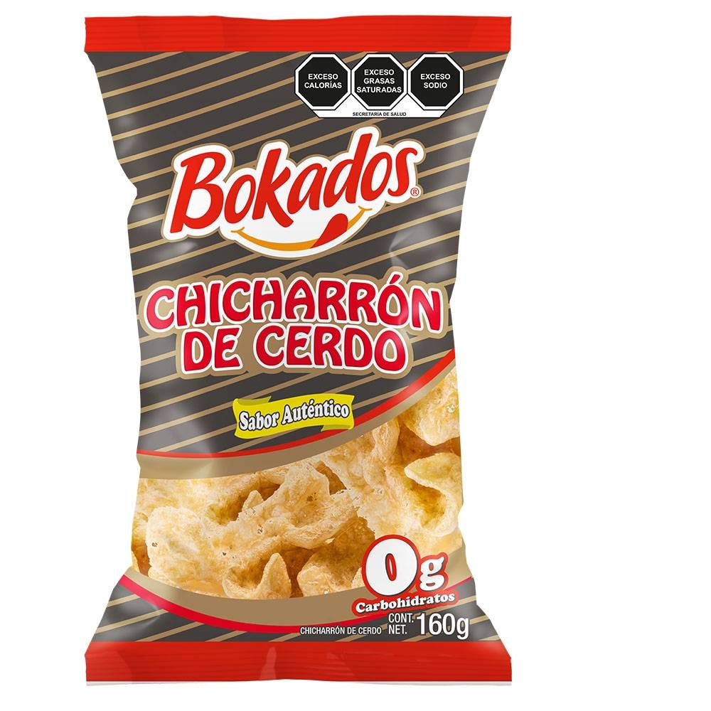 Chicharrón de Cerdo Bokados 160 g