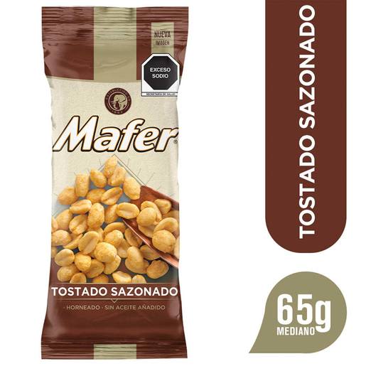 Cacahuate Mafer Tostado Sazonado 65G