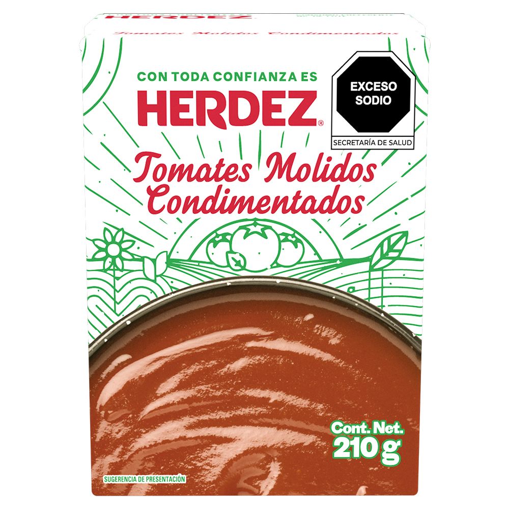 Puré de Tomate Herdez Condimentado 210 g