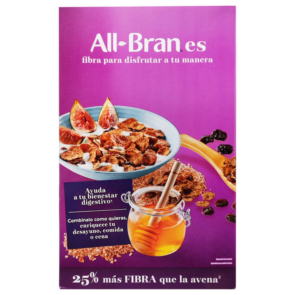 Cereal All Bran Con Pasas 490 g