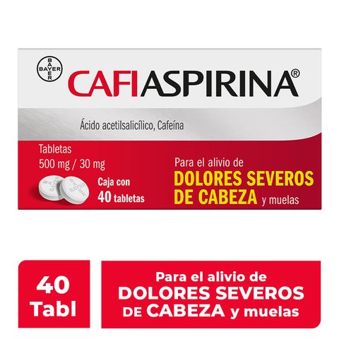 Cafiaspirina C/40 Tabs