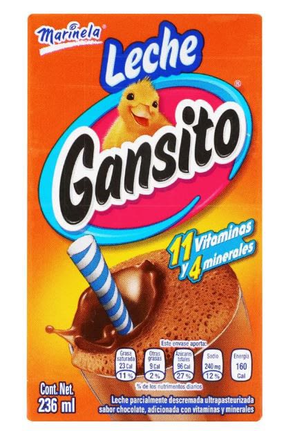 Leche Saborizada Gansito 236 Ml