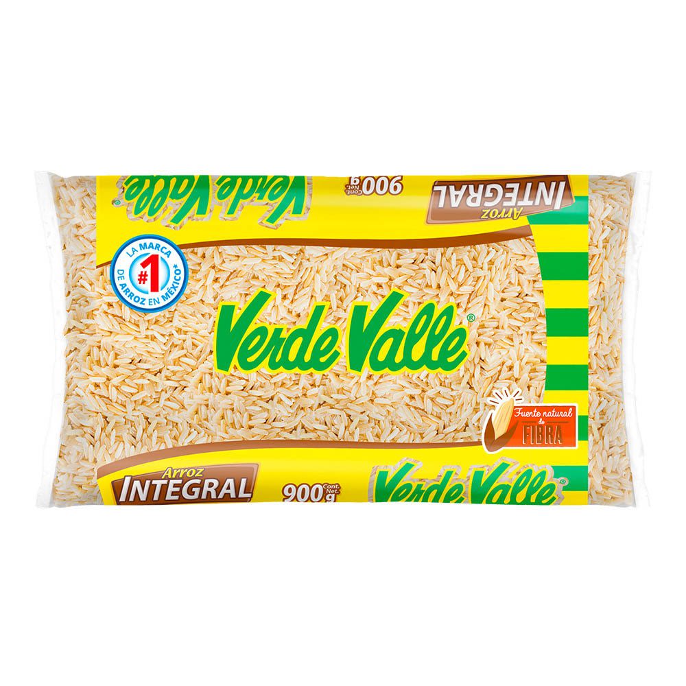 Arroz Verde Valle Integral 900 g