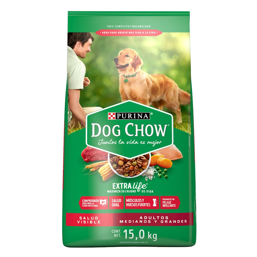 Alimento Para Perro Dog Chow Adulto 15 Kg Alimento Para Perro Dog Chow Adulto 15 Kg