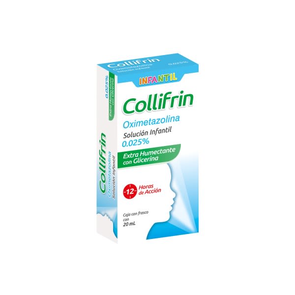 COLLIFRIN SOL. Nasal INFANTIL 0.025% FCO. Atomizador 20 ML ...