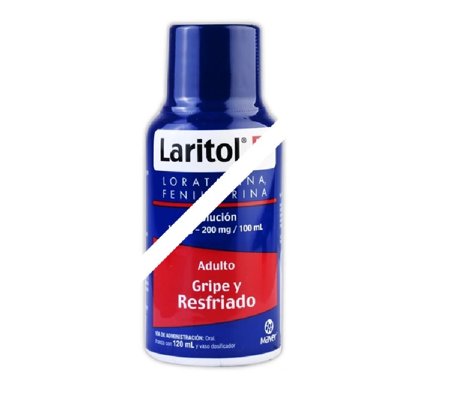 LARITOL-D SOLUCION ADULTO Fco. 120 ML. 100-200 MG/100 ML. (DF ...