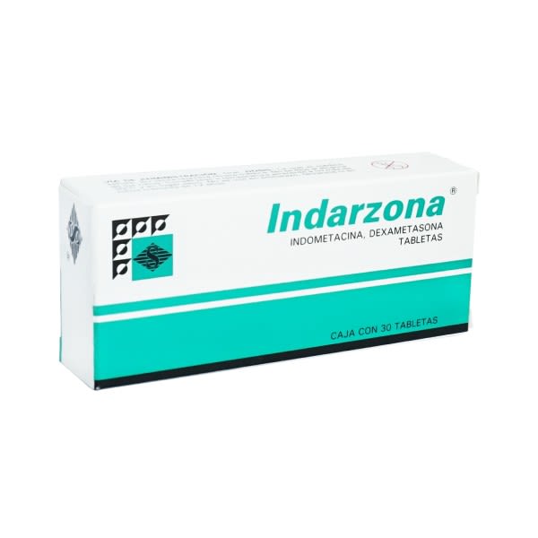 INDARZONA c/30 TABS. 25/0.5 MG. (DF) Dexametasona+Indometacina.