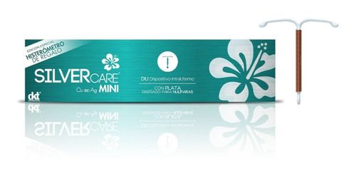 SILVER CARE DIU (Cu 380 Ag) Mini c/1 Pza. (DF) Dispositivo Intrauterino ...