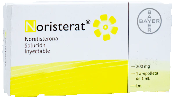 NORISTERAT 200 MG 1 AMPOLLETA 1 ML. Noretisterona