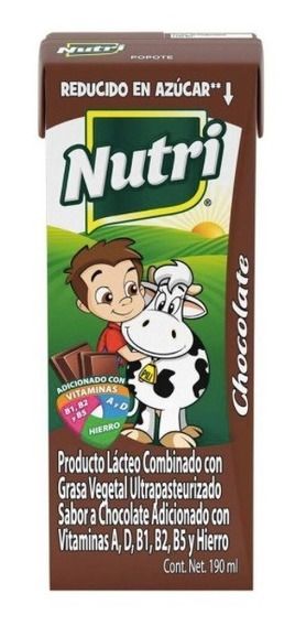 Leche Saborizada Nutrileche Choco 190 Ml