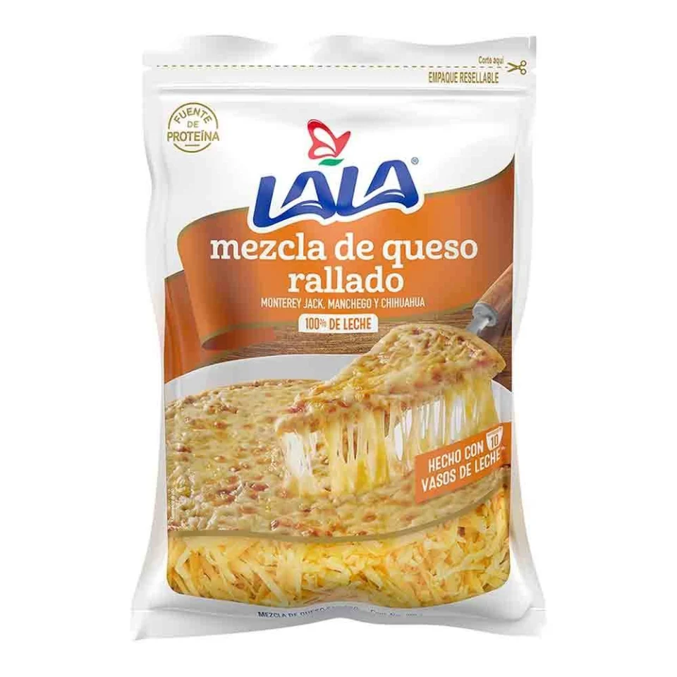 Queso Mezcla Rallado Lala 250Gr