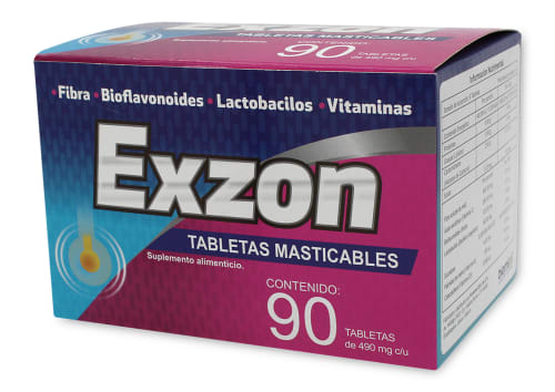EXZON 90 TAB 490 MG. (LV)