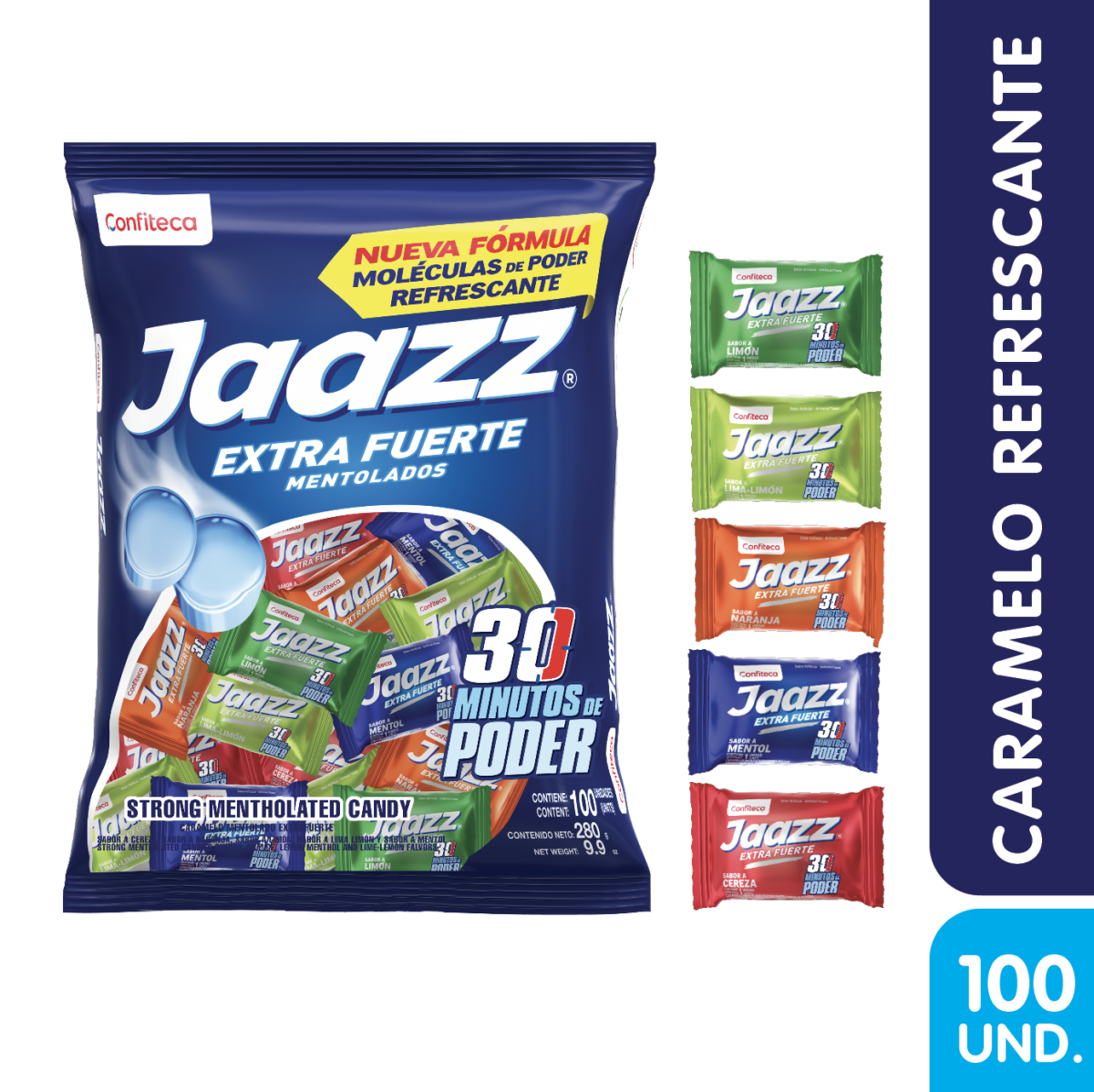 JAAZZ EXTRAFUERTE SURTIDO 100X30 RV1 (NUEVA IMAGEN)
