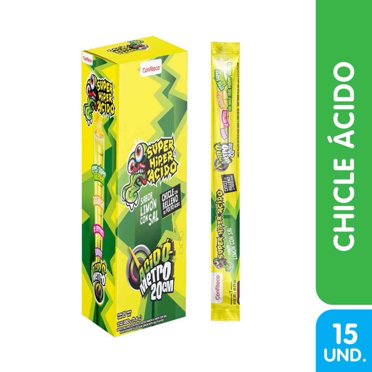 SUPER HIPER AC CHIC RELL ACIDOMETR LIMON /SAL 15X32 RV1