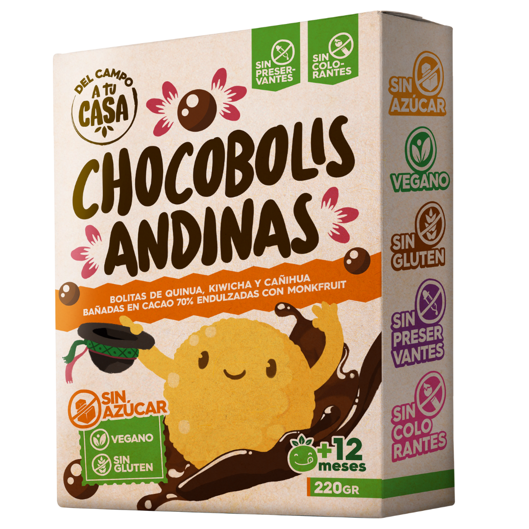 Choco bolis andinas 220gr