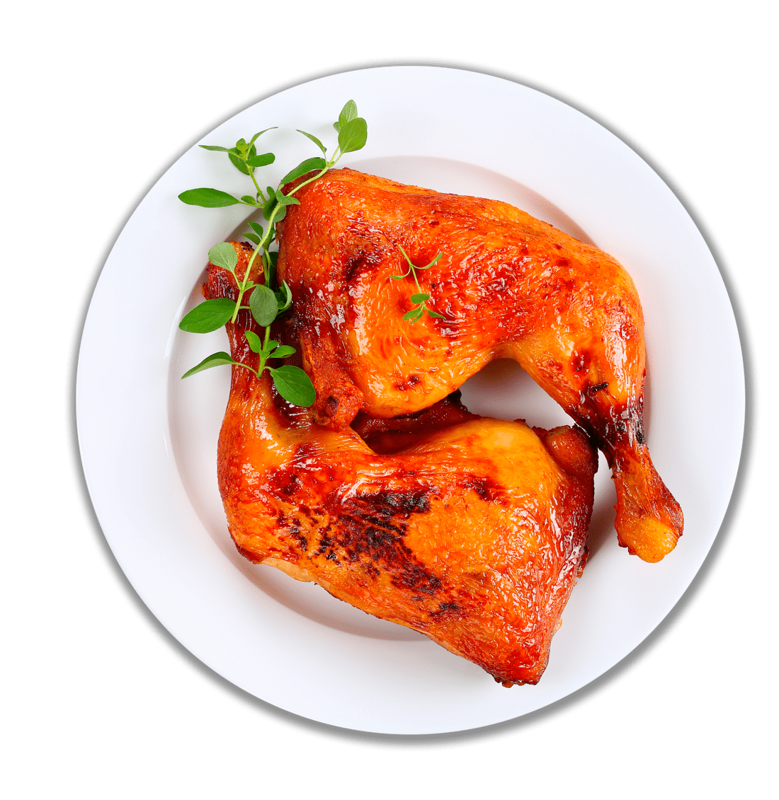 Pierna Y Muslo De Pollo Rostizada Kg.