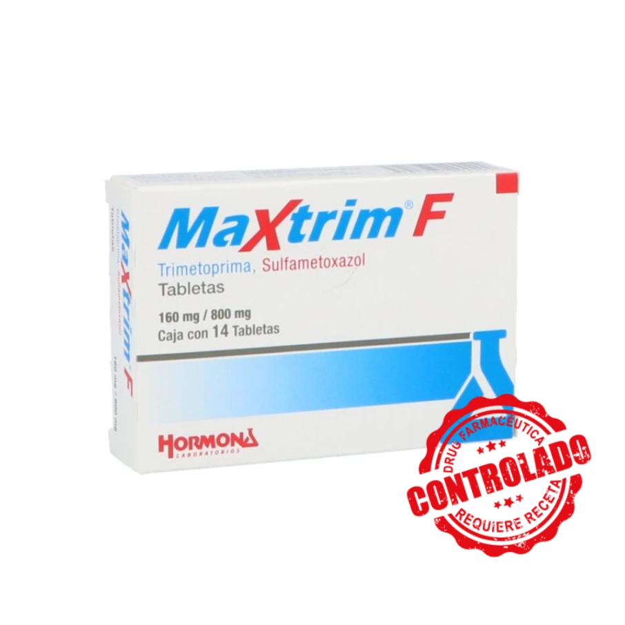 MAXTRIM-F c/14 TABS. 160/800 MG. (DF) Trimetoprima+Sulfametoxazol 40 ...