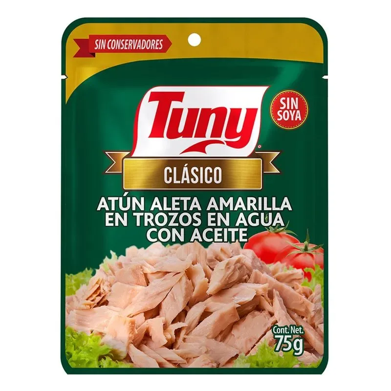 Atun Tuny En Aceite Pouch 75G