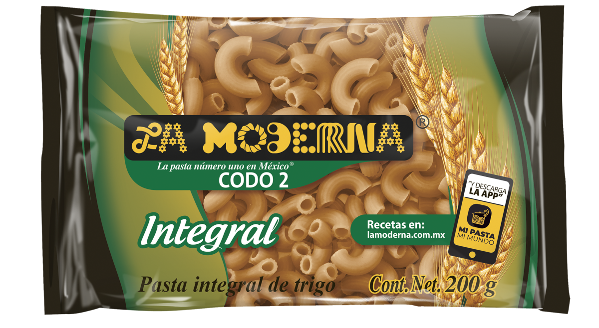 Codo 2 Integral 2/200Gr La Moderna