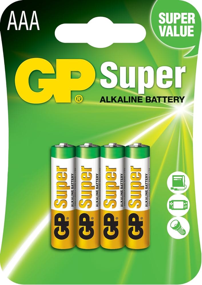 Pila Gp Super Alkaline Aaa C/4