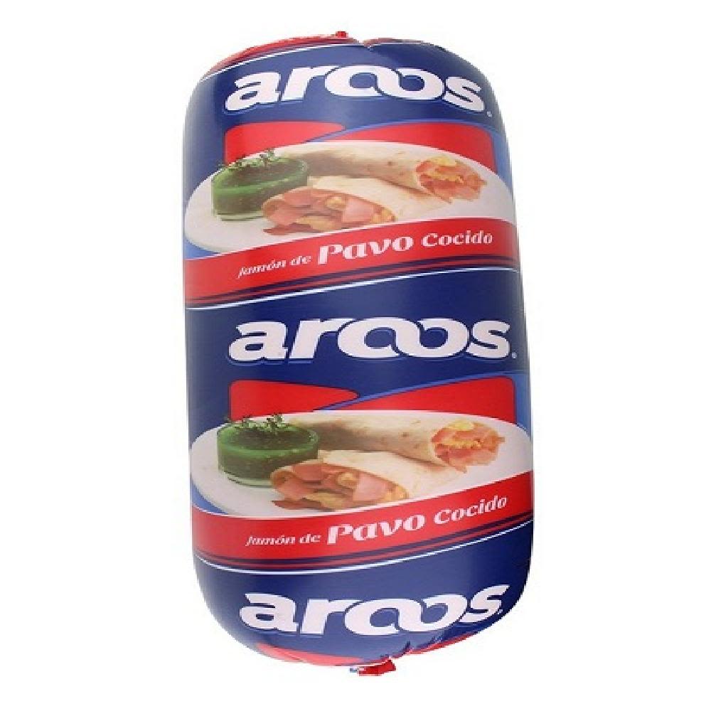 Jamon Cocido De Pavo Redondo Aroos Granel