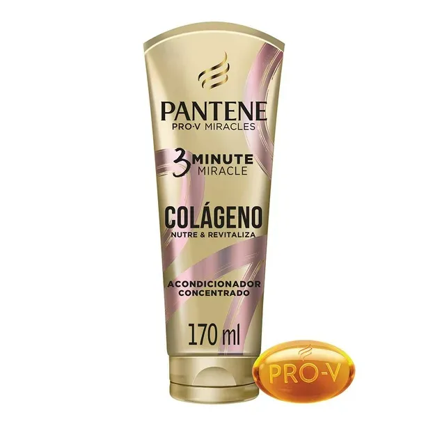 Acondicionador Pantene 3Mm Colageno 170 Ml