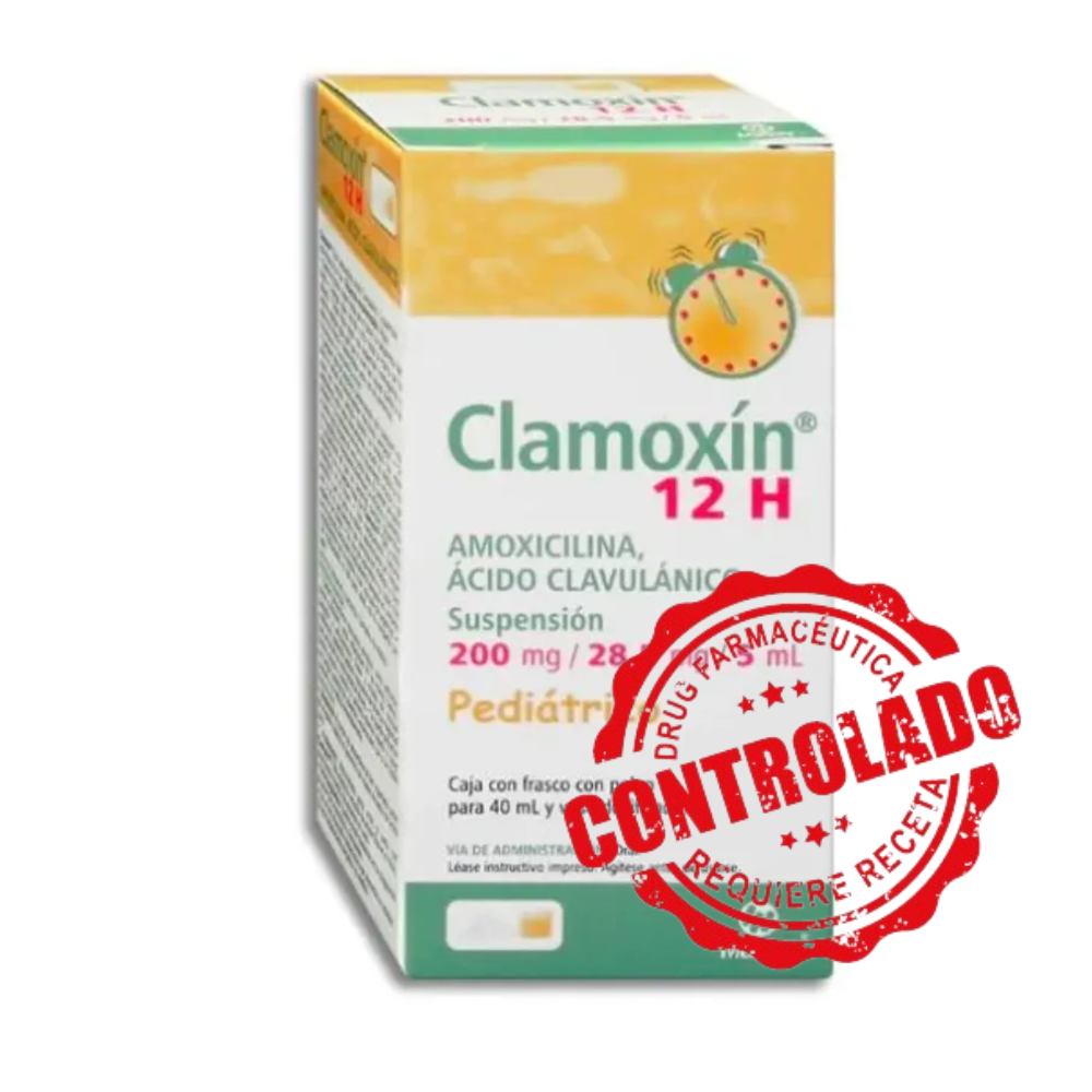 CLAMOXIN 12H PED 200MG- 28.5MG POLVO P40 ML (JM)