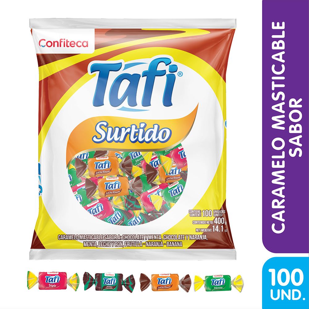 TAFI SURTIDO 100 X 20 4G RV1