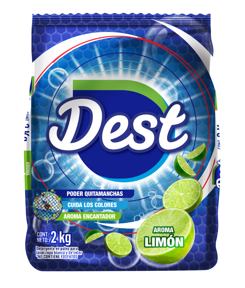 Detergente Dest limón 2 Kg