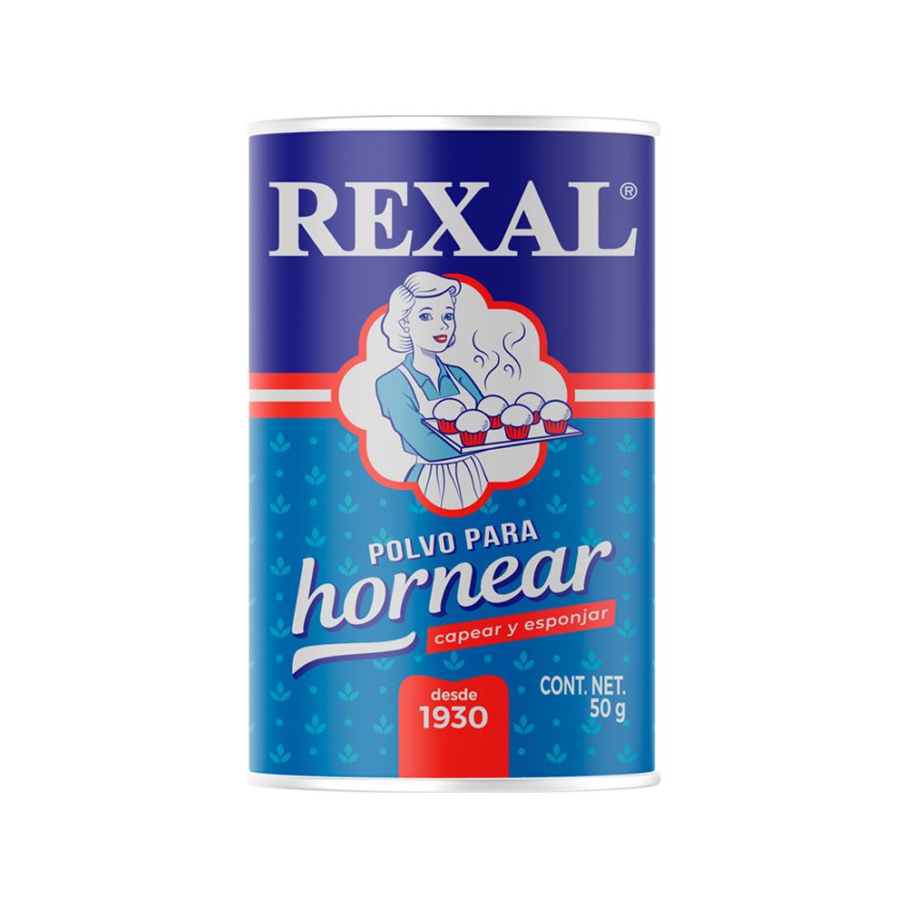 Polvo Para Hornear Rexal 50 Gr