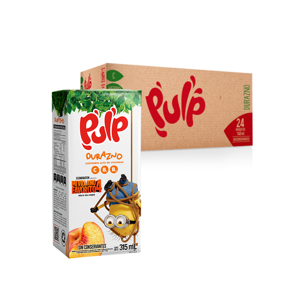 Pulp sabor Durazno 315ml | Ajedelivery.pe