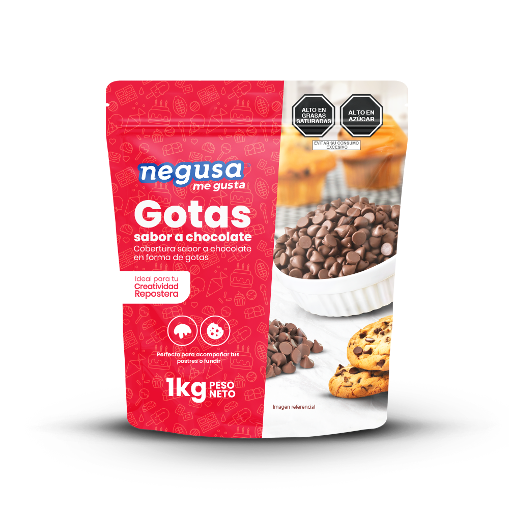 GOTAS SABOR A CHOCOLATE 1Kg