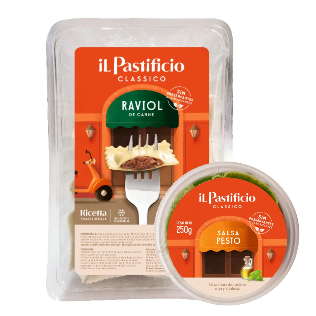 Combo: Raviol + Salsa Pesto (250g)
