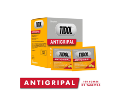 TIDOL ANTIGRIPAL 500MG/5MG/2MG TABL. X 50