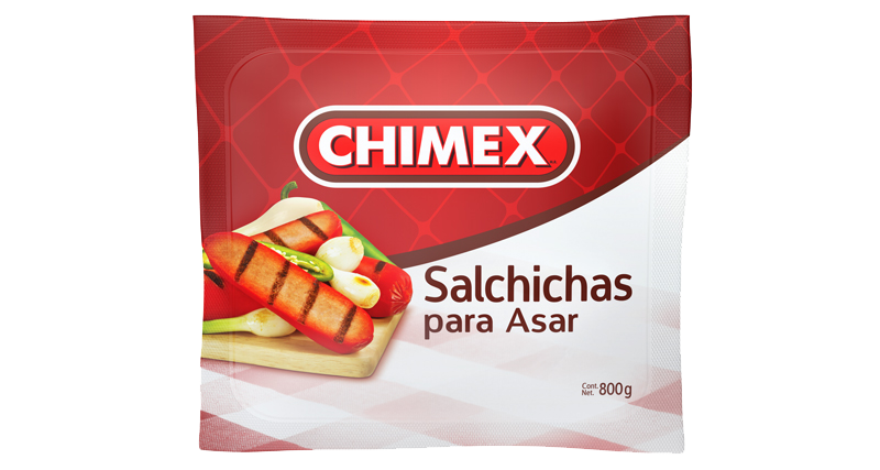 Salchicha P/Asar Chimex 800Gr
