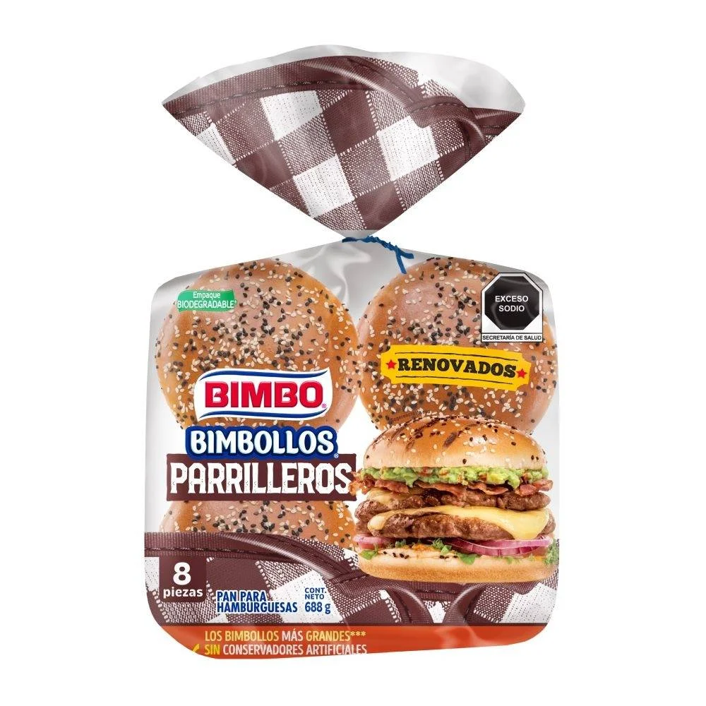BIMBOLLOS PARRILLEROS 8 PIEZAS 688 GR.