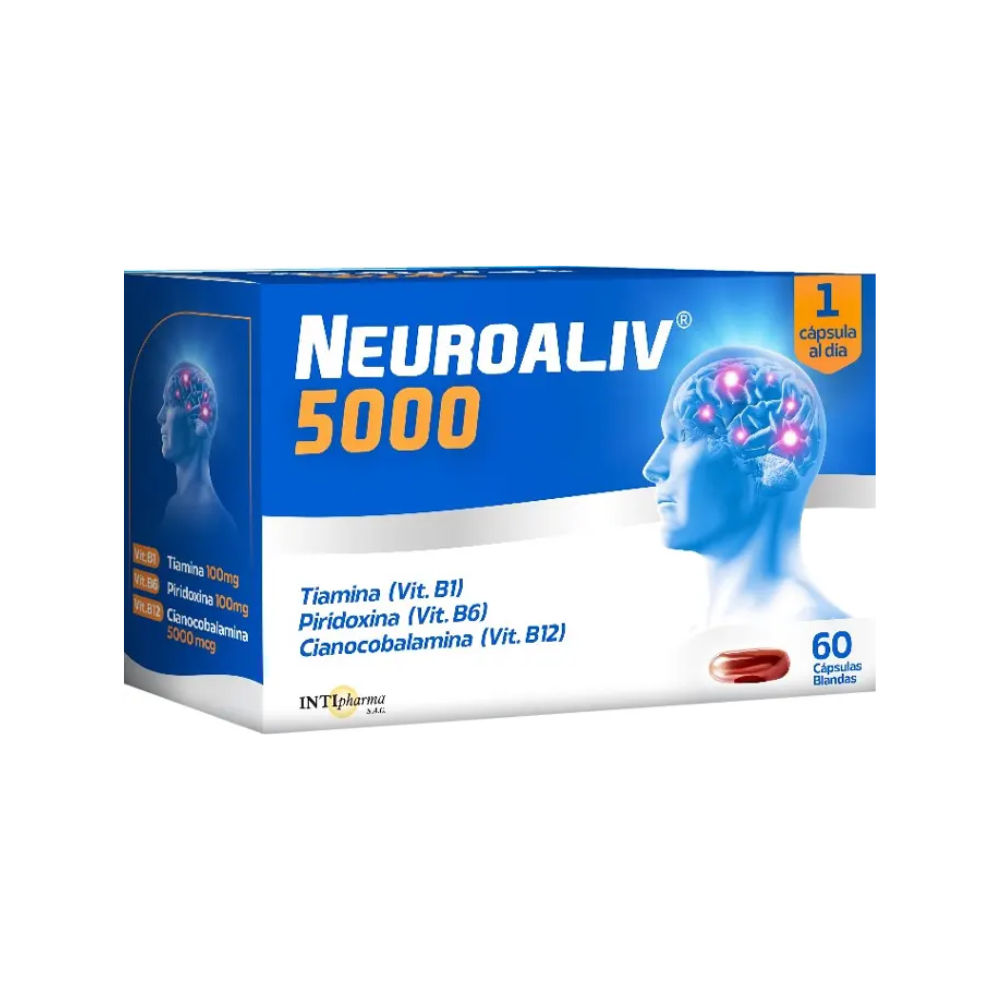 NEUROALIV 5000 CAPS. BLANDA X 60