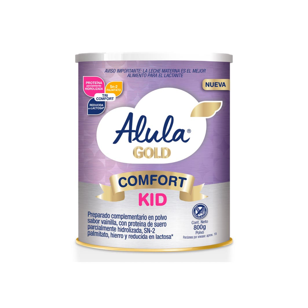 ALULA GOLD COMFORT KIDS LATA X 800G