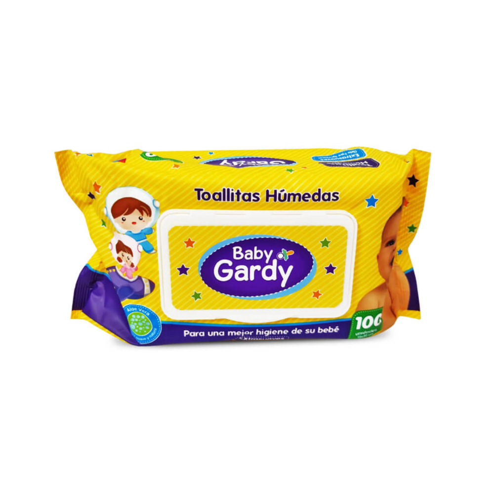 BABY GARDY TOALLITAS HÚMEDAS X 100