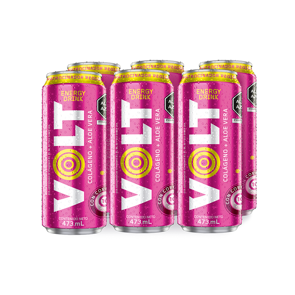 Volt Pink lata 473 ml